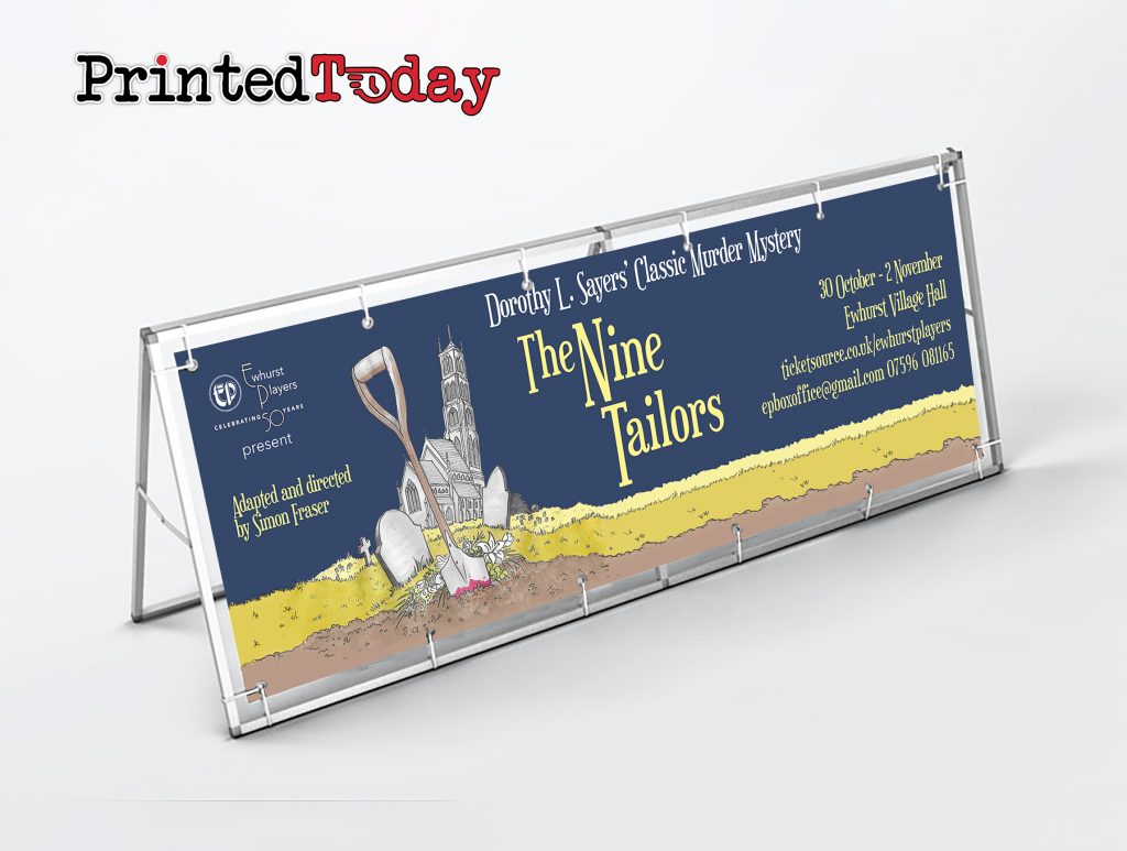 Outdoor Barrier Frame 3M x 1M (With Banner) , Exhibiton Stand, Event ...